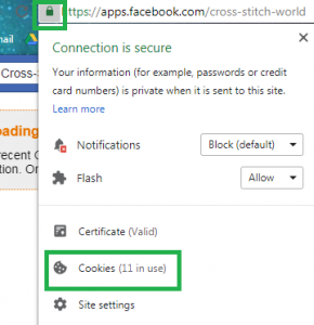 cross-stitch settings